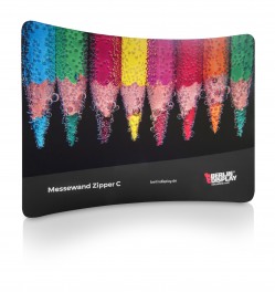 Zipper Displays: super light and real sublimation print - berlindisplay