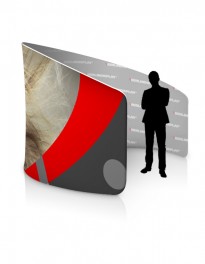 Zipper Displays: super light and real sublimation print - berlindisplay